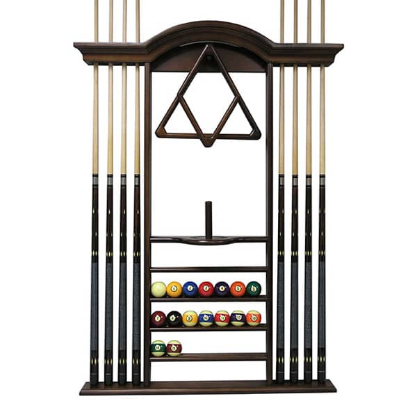 The Level Best Deluxe Wall Cue Rack - Leon's Billiards - Pittsburgh/Wexford