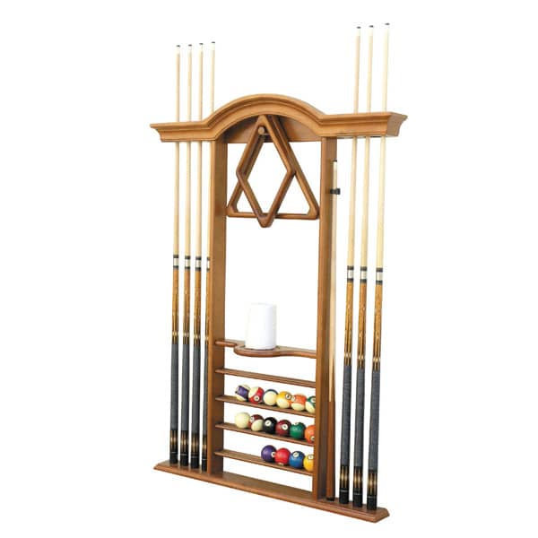 The Level Best Deluxe Wall Cue Rack - Leon's Billiards - Pittsburgh/Wexford